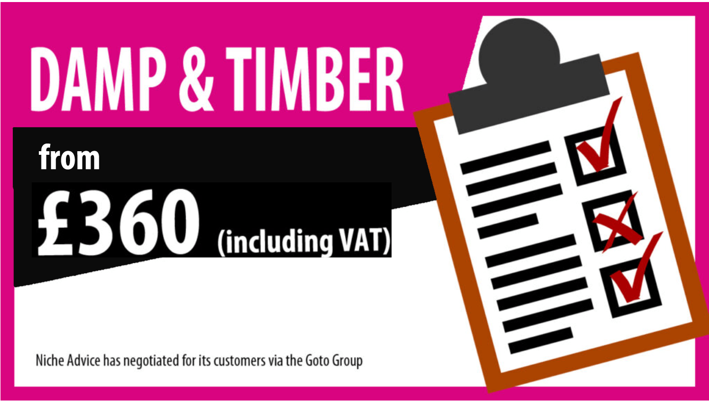 Timber and Damp Report to support my mortgage?